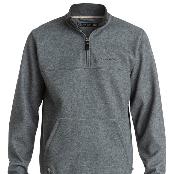 Quiksilver | Sweaters | Quiksilver Waterman Alkaline Mens Gray Sweater ...